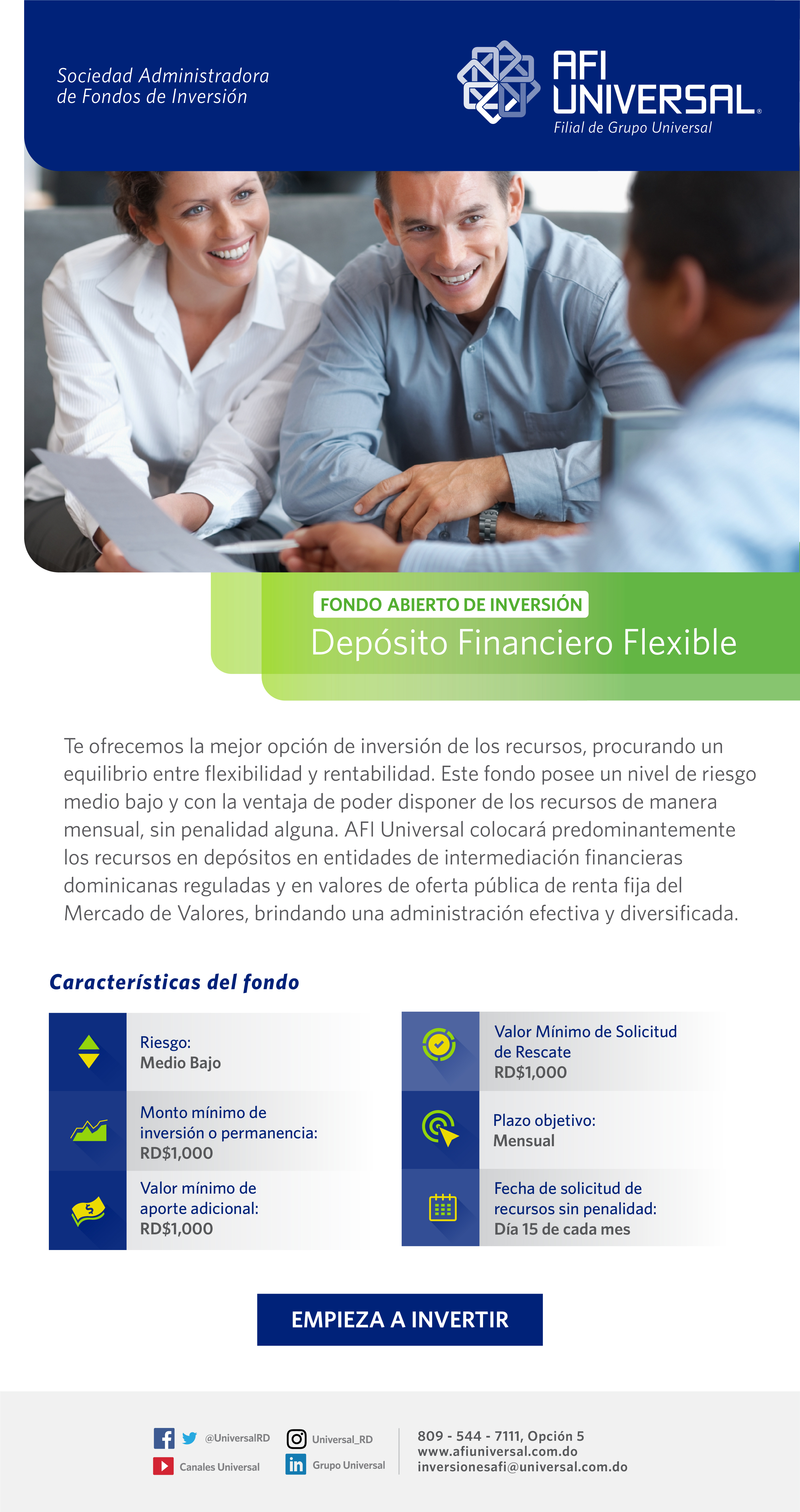 Repositorio Productos AFI Universal